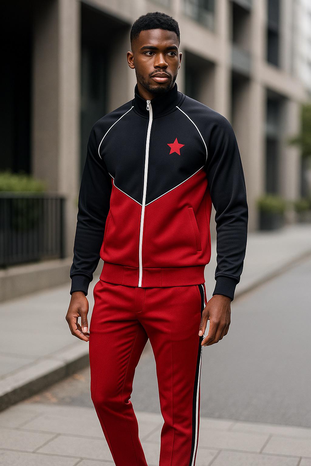 Crimson Nova Tracksuit – StarStruck Official