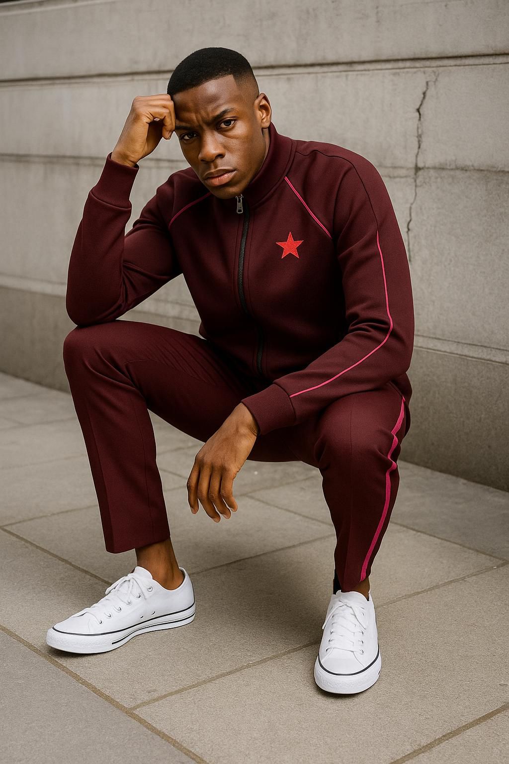 Stellar Dominance 'Black & White' Tracksuit | StarStruck Official