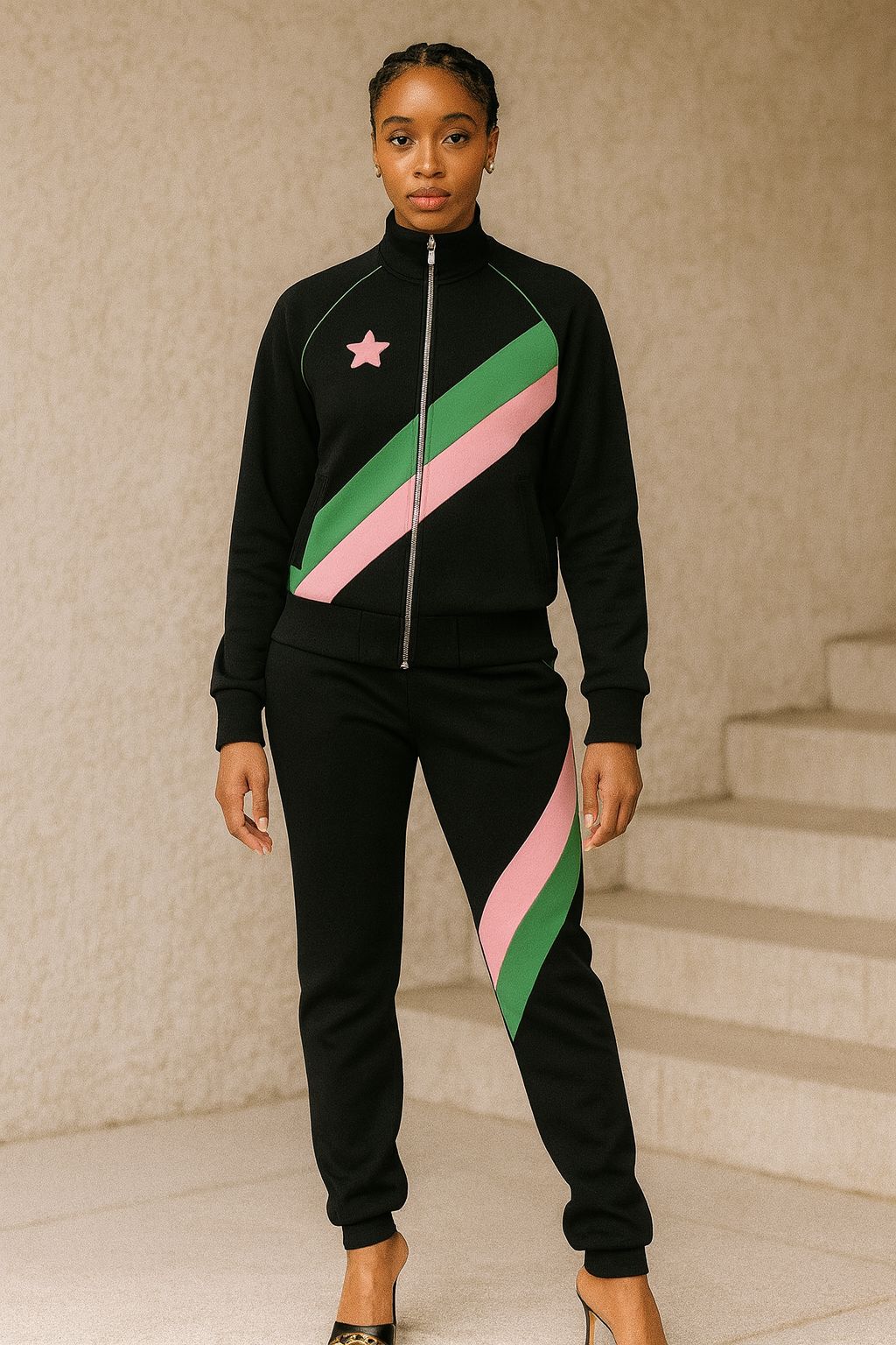 Roseline Velocity Tracksuit – StarStruck Official