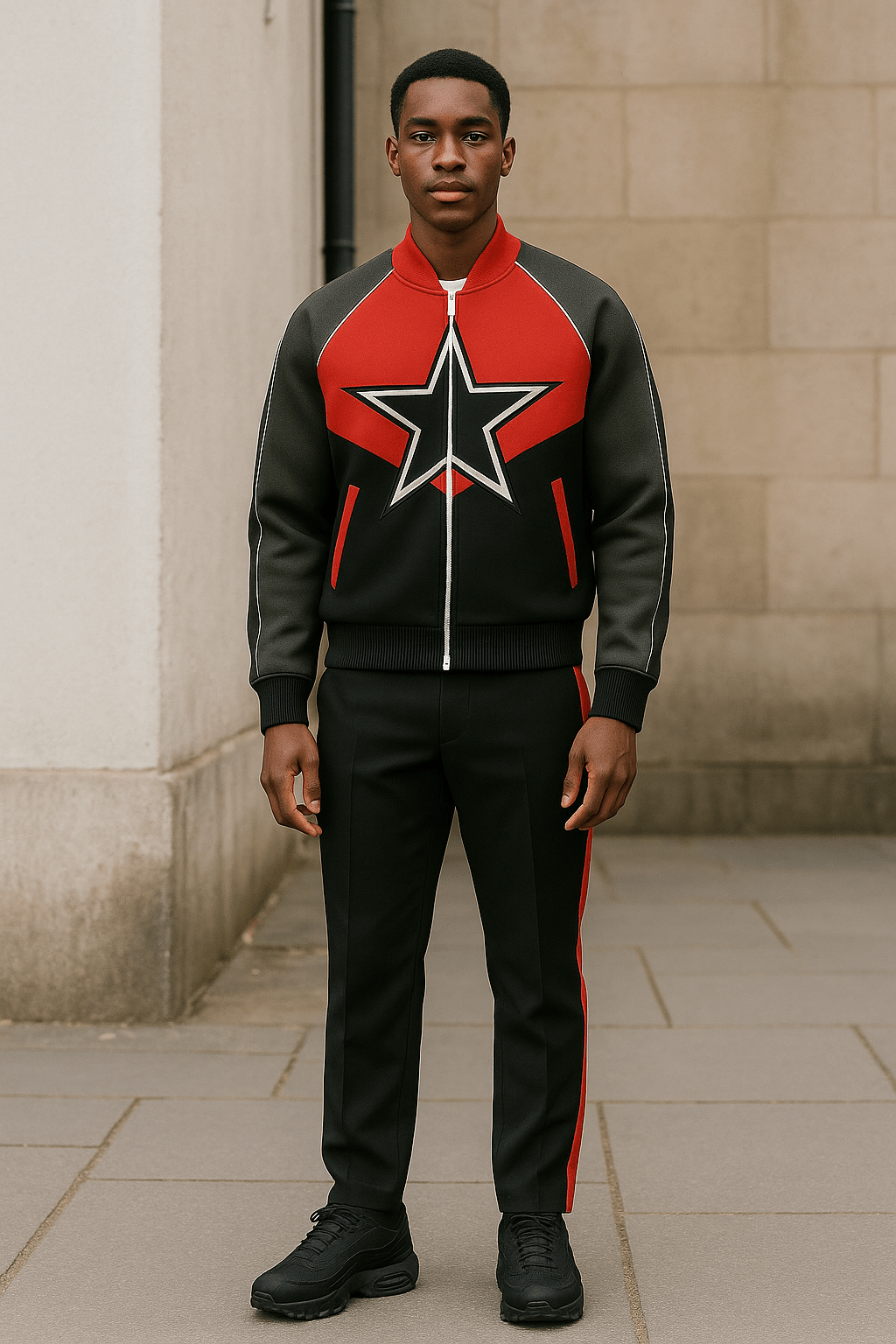 The Red Comet Tracksuit – StarStruck Official